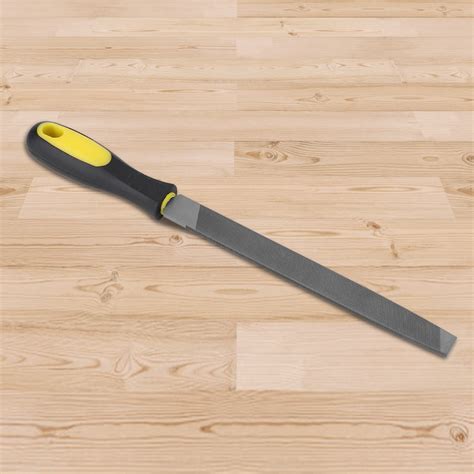 Otviap Mill File 8in Flat Mill File Smooth Blade With Handle File