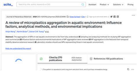 A Review Of Microplastics Aggregation In Aquatic Environment Influence