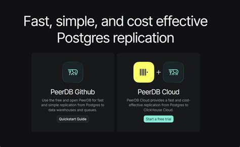 Стартап по разработке БД в реальном времени купит Peerdb для расширения поддержки Postgres Хабр