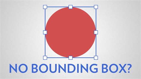 No Bounding Box Solved Adobe Illustrator Youtube