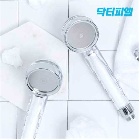 닥터피엘 특허 중 필터 샤워기 헤드 녹물 염소제거 샤워기 정수필터