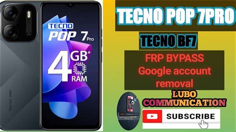 Tecno Bf Frp Bypass Tecno Pop Pro Spark Go Frp Bypass Youtube