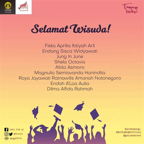 Iksi Fib Ui [yuk Datang Wisuda ] Iksi Fib Ui