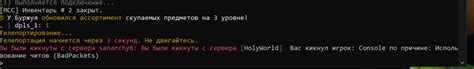 Bug BadPackets Issue MCCTeam Minecraft Console Client GitHub