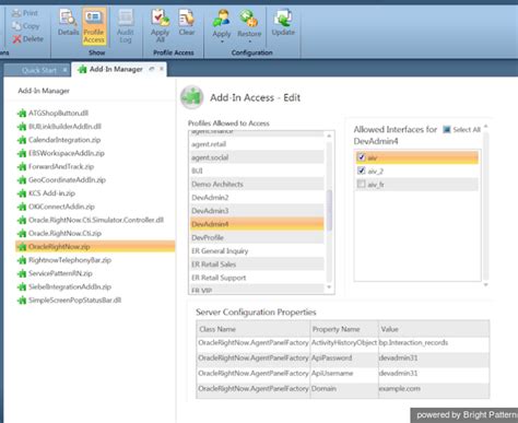 519rightnow Integration Guiderightnowintegrationsetup Bright