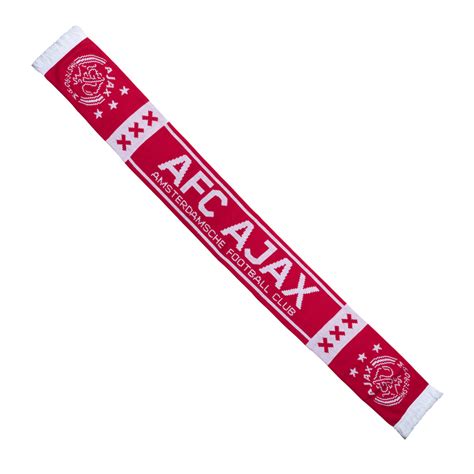 Ajax Sjaal Rood XXX Official Ajax Fanshop