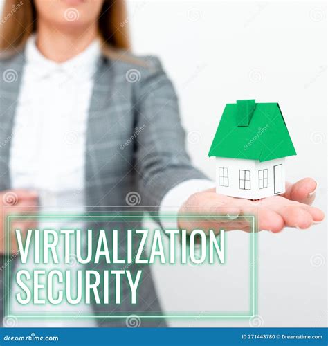 Conceptual Display Virtualization Security Business Approach Application Of Virtual Environment