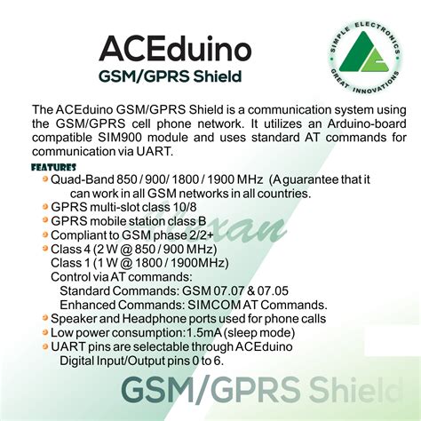 Alexan Aceduino Gsmgprs Shield Alexan