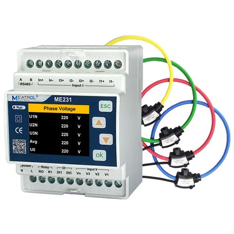Power Analyzer Me231 Din Rail Smart Digital Electric Meter Energy Analyzer Power Quality