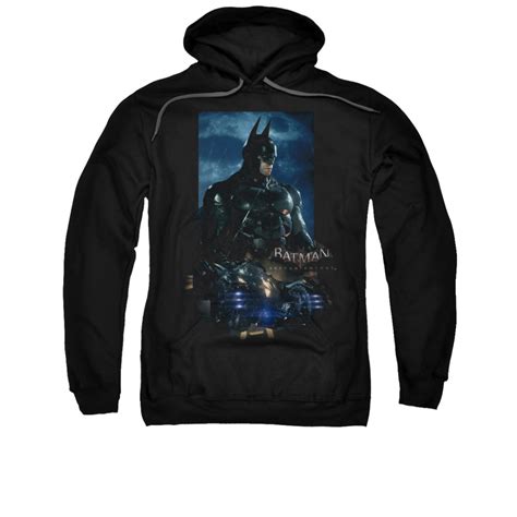 Arkham Knight Hoodie Batmobile Black Sweatshirt Hoody Arkham Knight