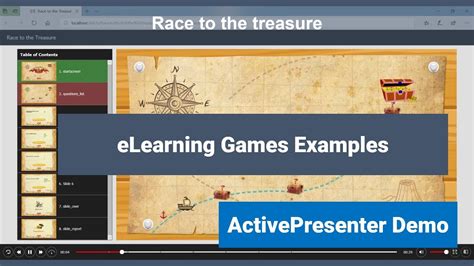 Elearning Game Examples Activepresenter Demo Youtube