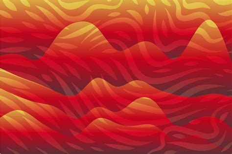 Abstract Background With Wave Shapes And Decorative Fibers Texture Overlay Vector Art