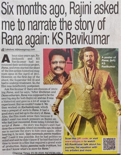 Rajini In Rana
