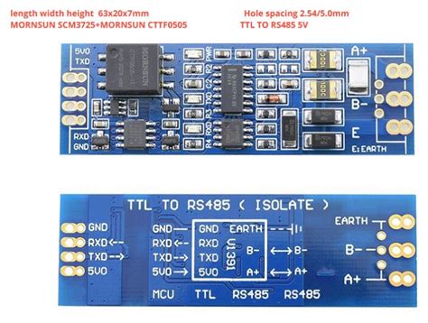 Jual Ttl To Rs485 Module With Isolated 5v Kab Purwakarta Tekno