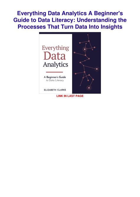 PPT - [DOWNLOAD]⚡️PDF ️ Everything Data Analytics A Beginner's Guide to Data Literacy ...