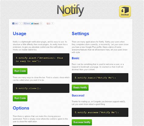6 best jquery notification plugins learning jquery