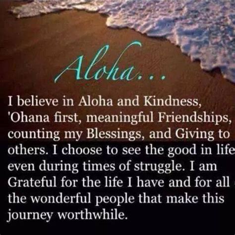 Aloha Inspirational Hawaiian Quotes