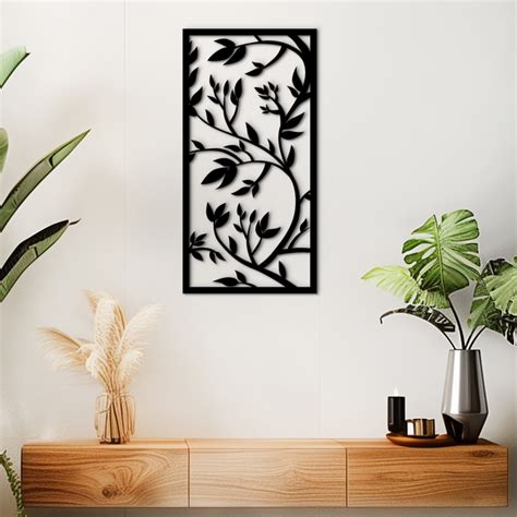 Декор для кімнати Woodyard інтерєрна картина на стіну Весна рослинний орнамент декоративне