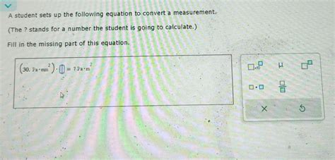 Solved A Babe Sets Up The Following Equation To Convert A Chegg Com