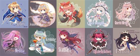Fgo Chibi~ By Allenerie On Deviantart