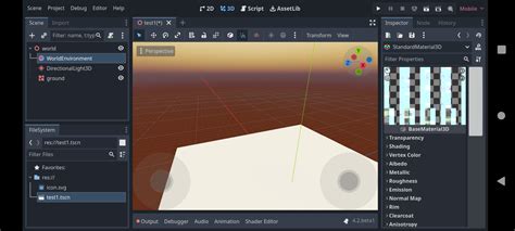 4 2 Beta 1 Android Somewhat Random Graphical Corruptions When Viewing Meshes In Inspector
