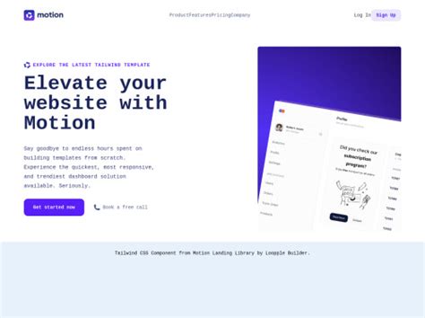 Tailwind Css Hero Section Headers Jumbotron