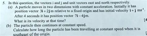 solved in this question the vectors and and unit vectors east and