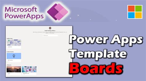 Power Apps Boards Dataverse For Teams Template App