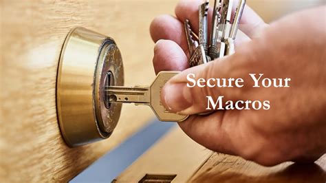 Essential Eight 3 Configure Microsoft Office Macro Settings Dont Let Macros Be The Weak