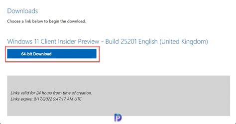 Download Windows Insider Preview Build Isos