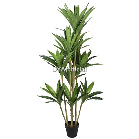 Artificial Classic Yucca Tree Green 125cm Indoor Outdoor Dyartificial