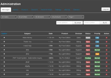 Php Contact Form And Ticket Systerm By Egyfirst Codester