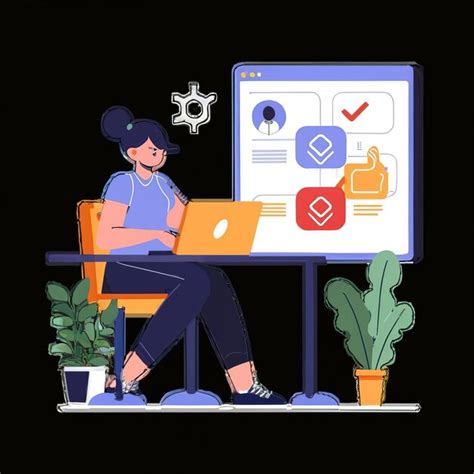 Premium Vector 2d Vector Illustration Colorful Learn New Skills Through Courses With