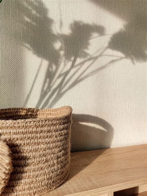 Пин от пользователя Финик Василиса на доске Моя квартира ️ Джут Плетение корзины Уроки вязания