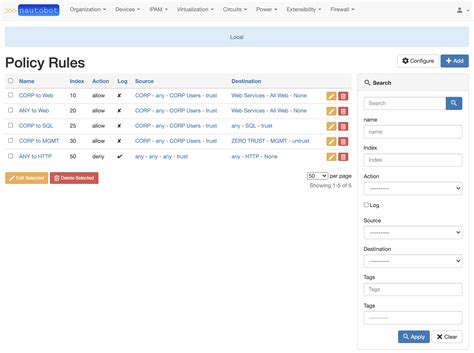 Nautobot Firewall Models Network To Code