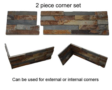 Splt Face Multi Corner Set The Natural Slate CompanyThe Natural Slate Company