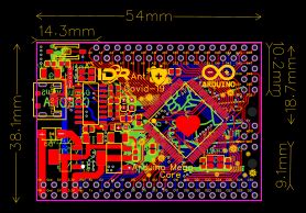 PCB Arduino Pro Resources EasyEDA