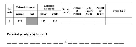Solved Use Chi Square To Test Which Of 2 Possible Ratios Is
