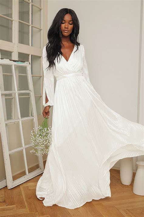 Divine Love White Striped Long Sleeve Maxi Dress Long Sleeve Maxi