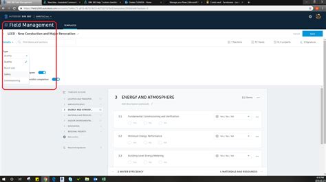 Solved Bim 360 Build Checklists Add Custom Types Autodesk Community