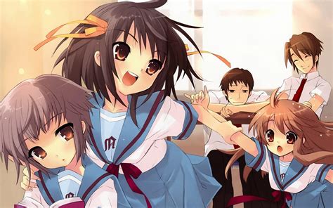 Haruhi Suzumiya Wallpapers Wallpaper Cave