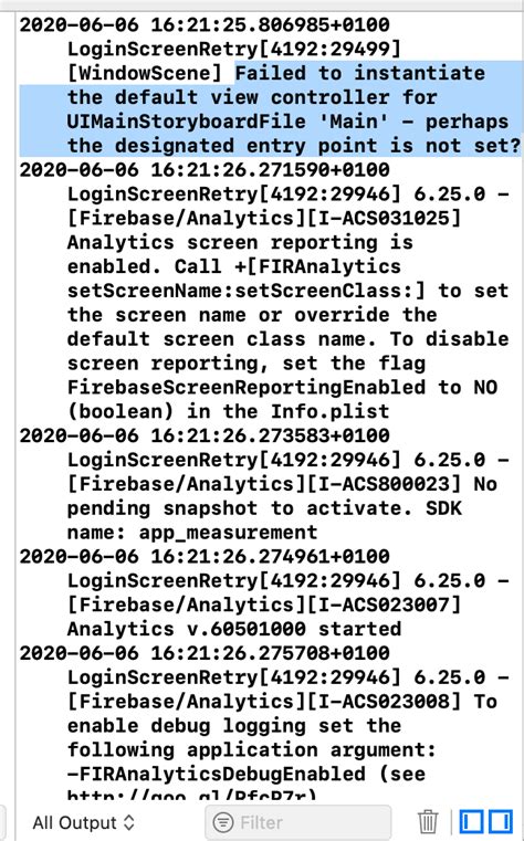 Black Screen When Starting App In The Simulator General Discussion Codecrew Community