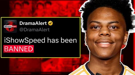 Ishowspeed Got Banned From Youtube Youtube