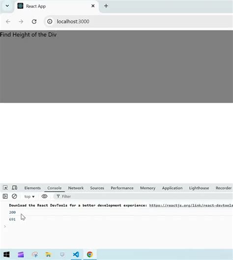 Find Div Height Using Useref In React Youtube