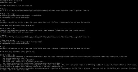 Ionic Cordova Run Android Is Failing Ionic V3 Ionic Forum