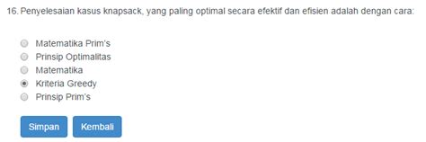 Soal UTS Logika Algoritma Semester 1 BSI