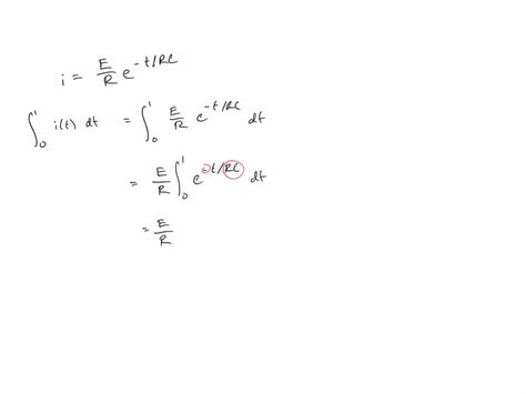 SOLVED For The Circuit Shown Below Assuming Zero Charge On The Capacitor At T The Current
