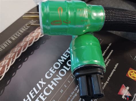 Shunyata Research Python Helix Alpha C15 15 Amp 1 8 Meter Length For Sale Us Audio Mart