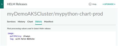 Helm Deployment To Kubernetes Quick Start · Codefresh Docs