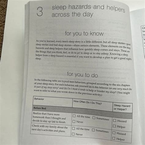 The Insomnia Workbook For Teens By Michael A Tompkins Paperback